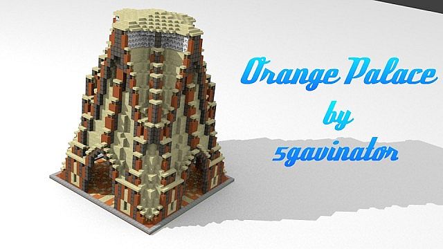 Orange Palace by 5gavinator (Server Spawn) Minecraft Map