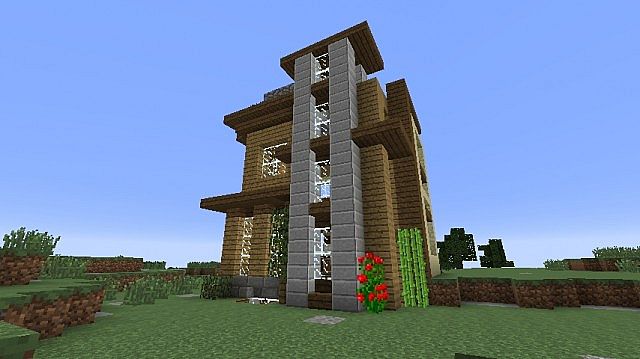 11x11 Modern Home Minecraft Map