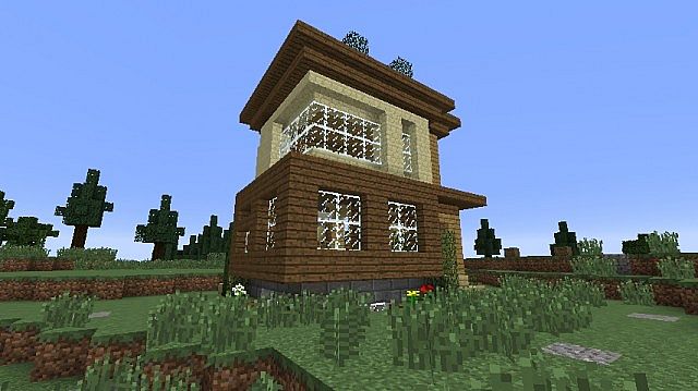11x11 Modern Home Minecraft Map