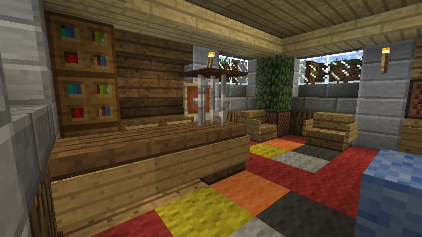 11x11 Modern Home Minecraft Map