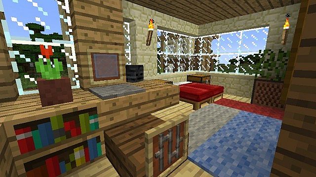 11x11 Modern Home Minecraft Map