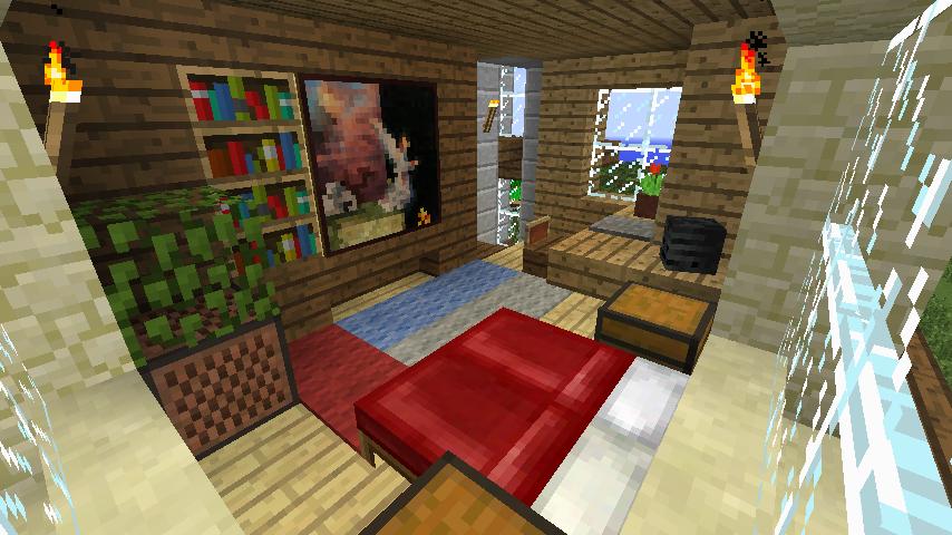 11x11 Modern Home Minecraft Map