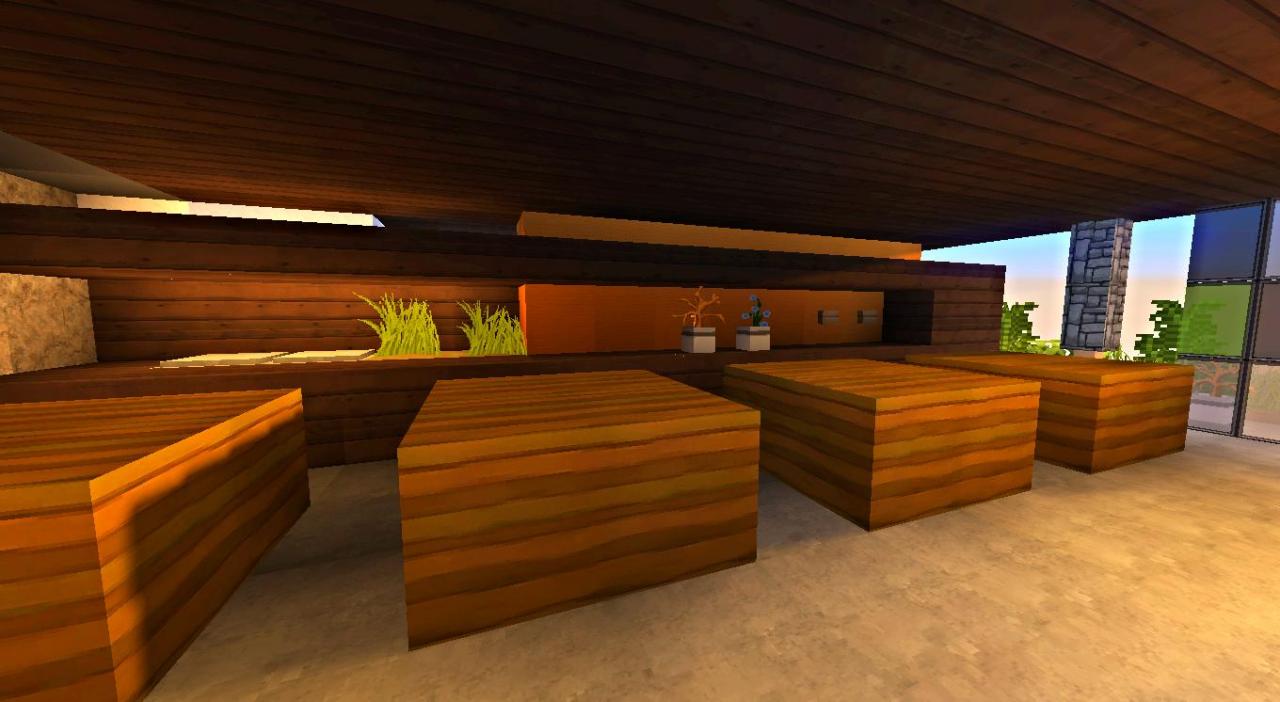 | 32Sushi | Modern Restaurant | Minecraft Map