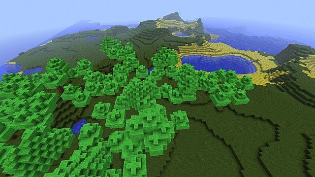 [Custom Terrain] > Minecraft Map