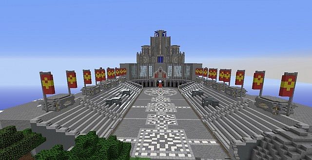 Hunger Games Capitol Spawn Minecraft Map