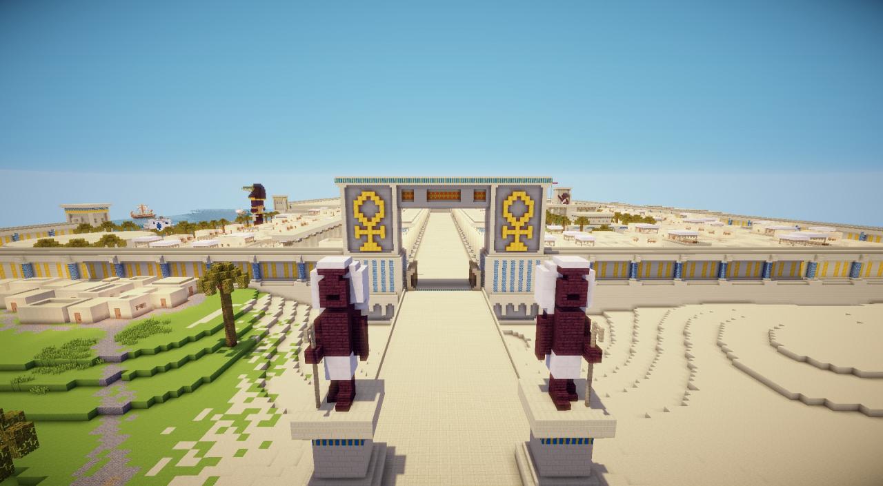 Ancient Egyptian City Minecraft Map