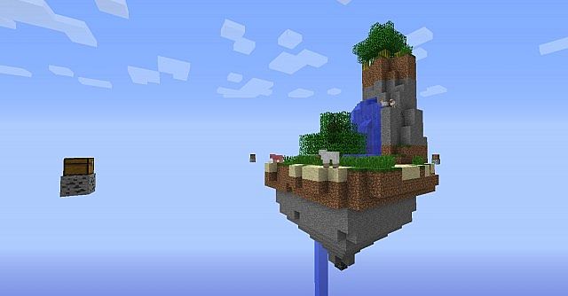 sky mini games Minecraft Map