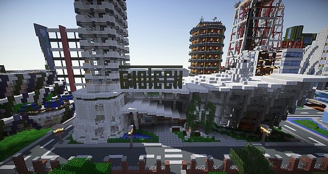 Crackington - a modern City | Part 2: Downtown [BdH-Crime] Minecraft Map