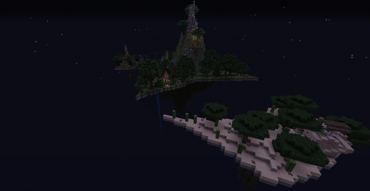 The Floating Islands Minecraft Map