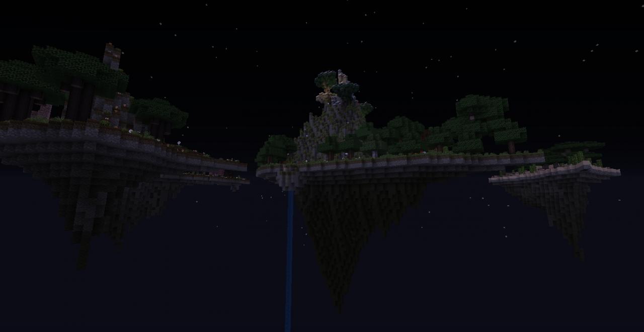 The Floating Islands Minecraft Map