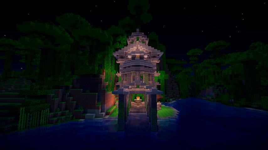 Temple Ruins Minecraft Map