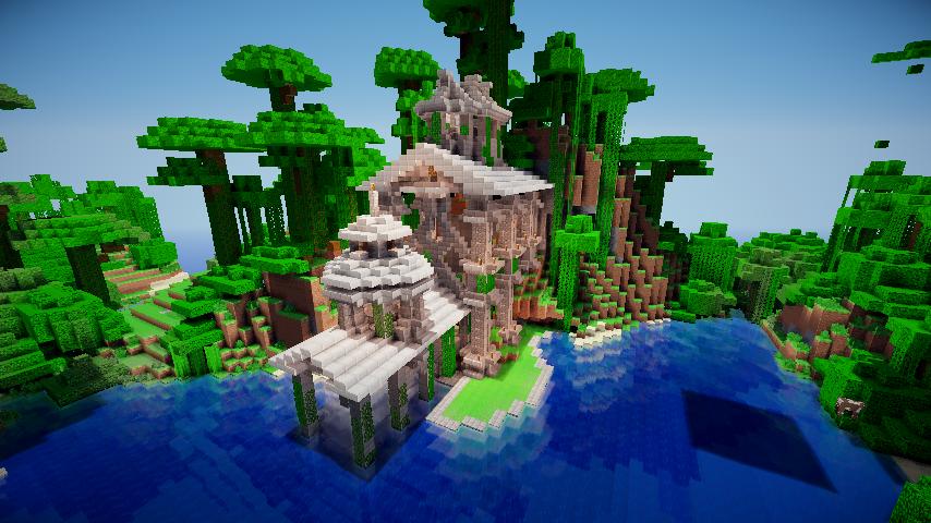 Temple Ruins Minecraft Map
