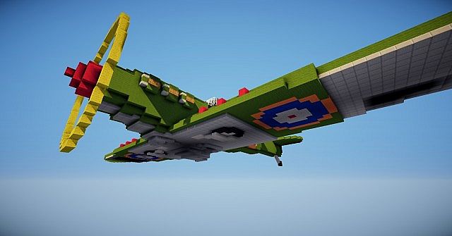 Spitfire War Planes Minecraft Map