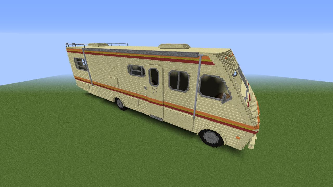 The RV from Breaking Bad Minecraft Map