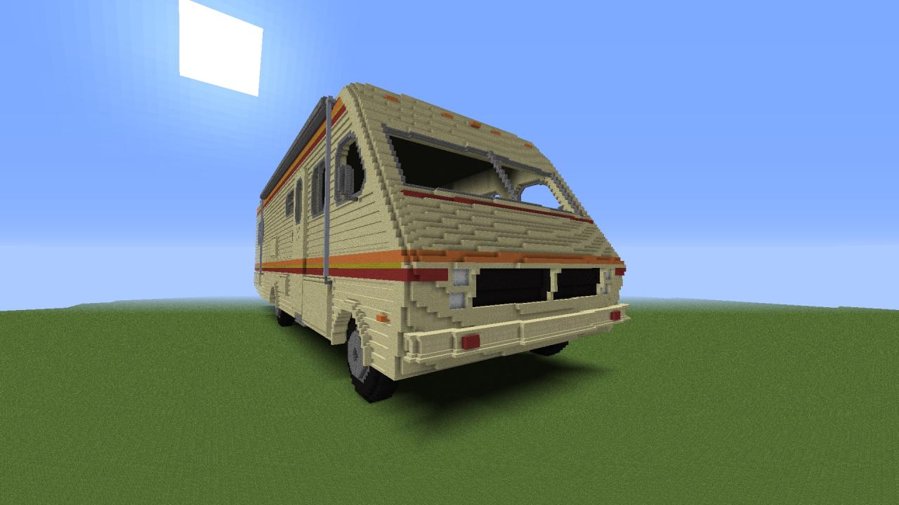 The RV from Breaking Bad Minecraft Map