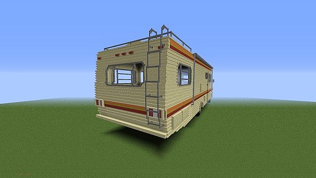 The RV from Breaking Bad Minecraft Map