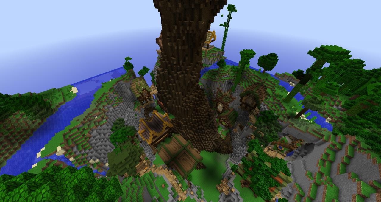 Sequia-The big tree Minecraft Map