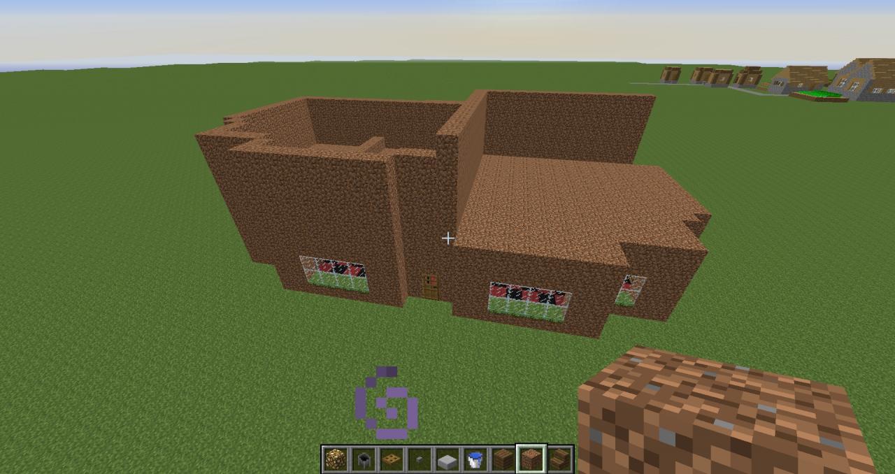 dirt house Minecraft Map