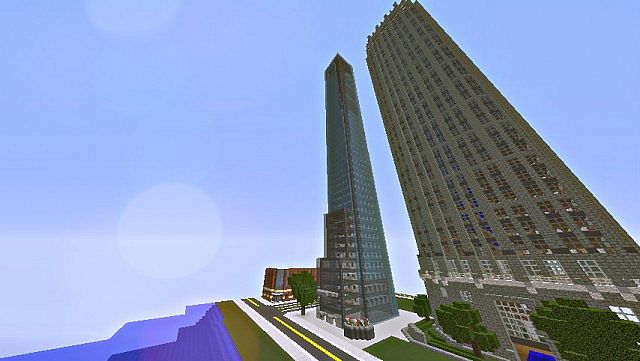 Comcast Tower Minecraft Map