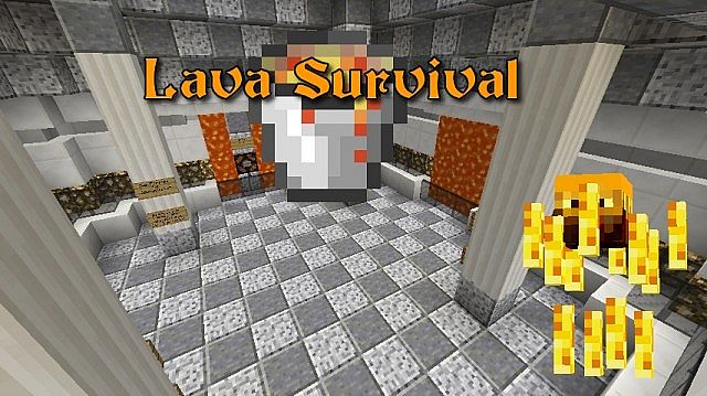 Lava Survival V1.0 Minecraft Map