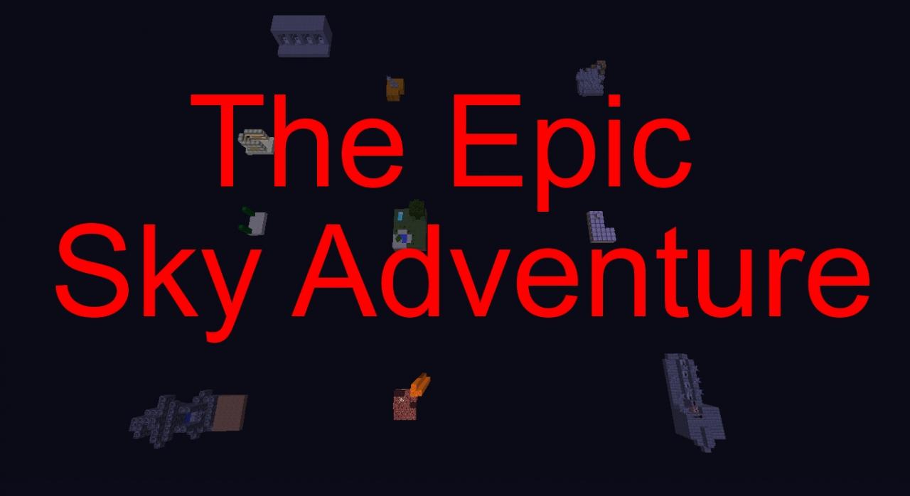 The Epic Sky Adventure Minecraft Map