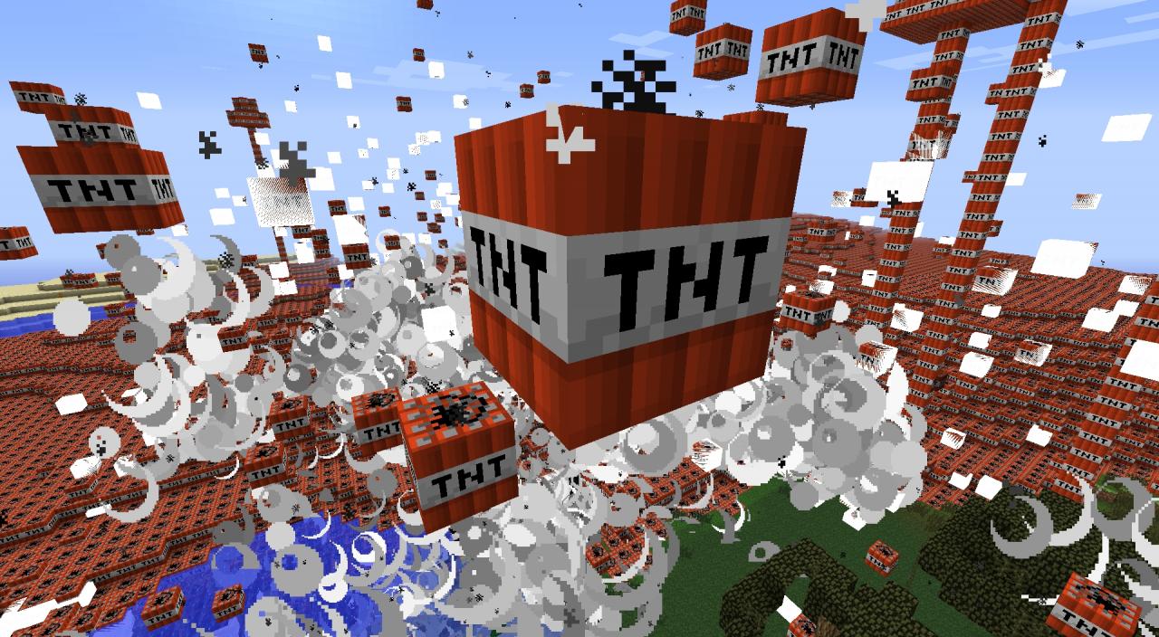 TNT BIOME Minecraft Map