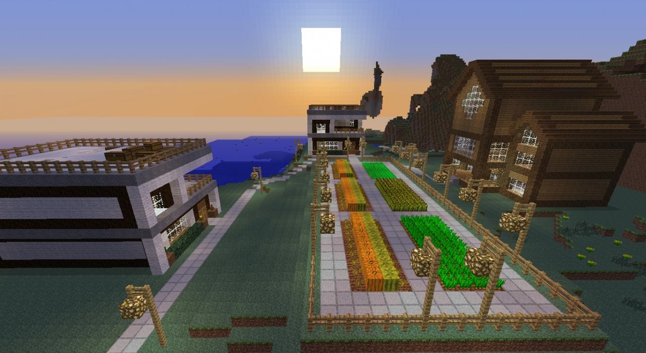 Small Village Minecraft Map