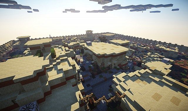 Slums Paintball Map (Adventure-Block.enjin.com) Minecraft Map
