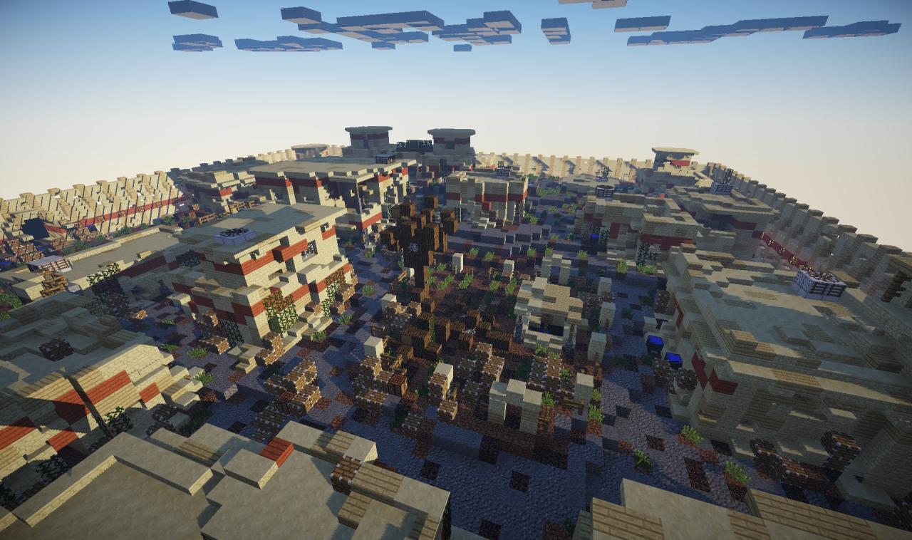 Slums Paintball Map (Adventure-Block.enjin.com) Minecraft Map