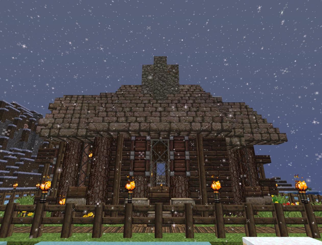Winter House Minecraft Map