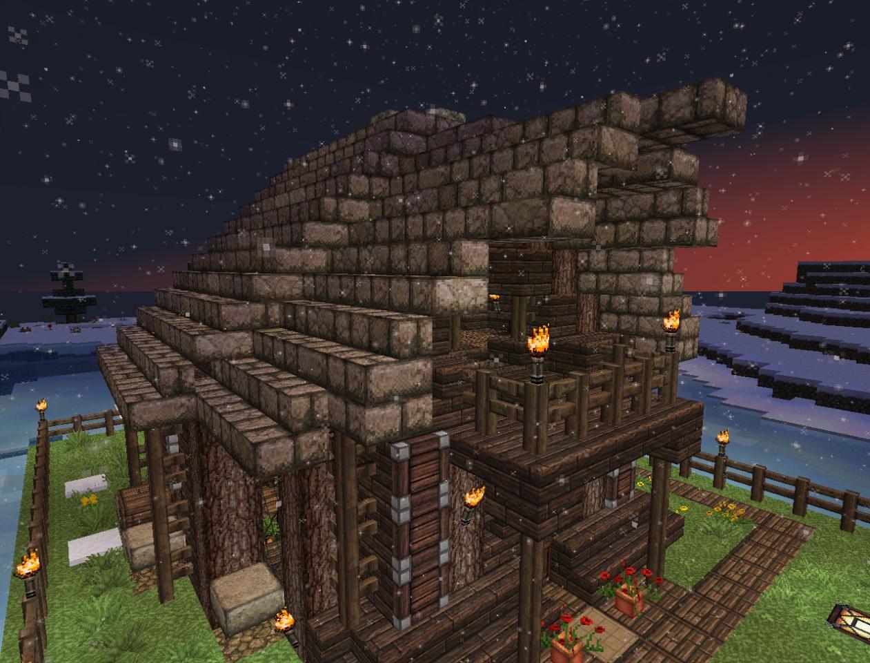 Winter House Minecraft Map
