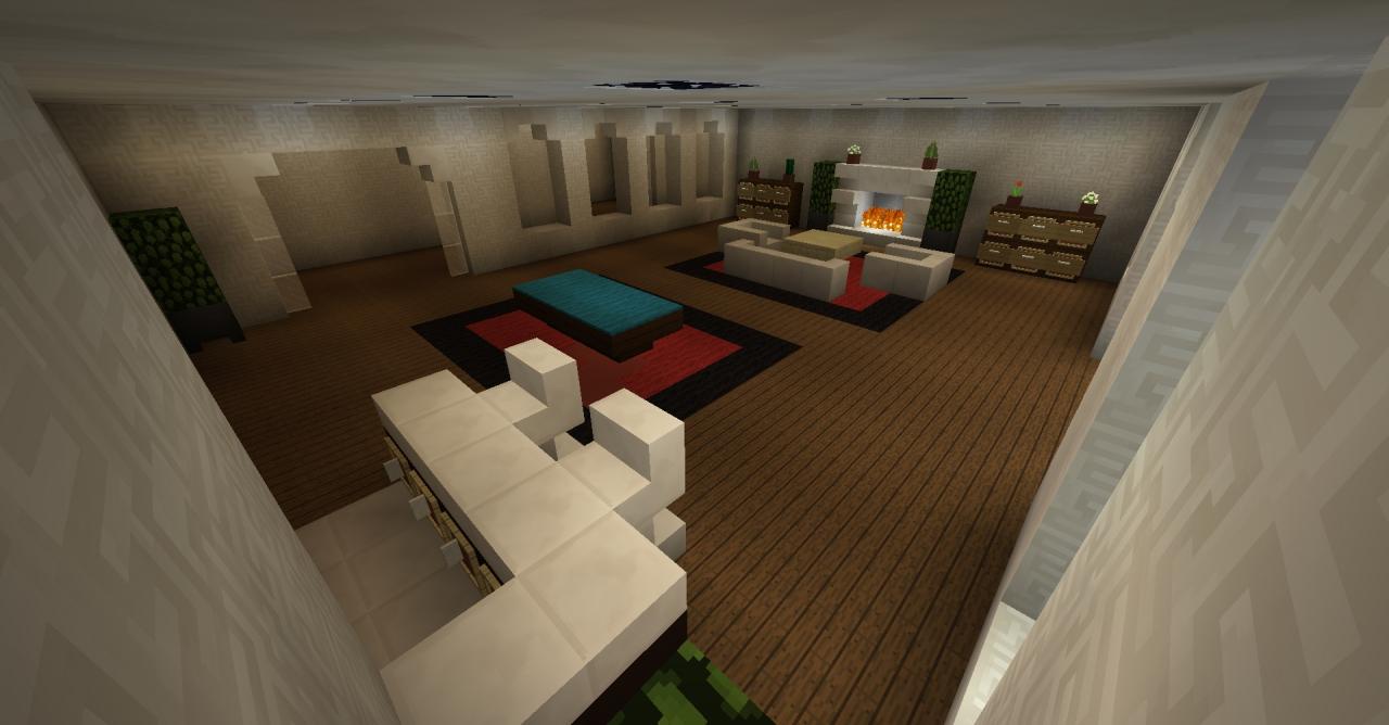 Private beach mansion Minecraft Map