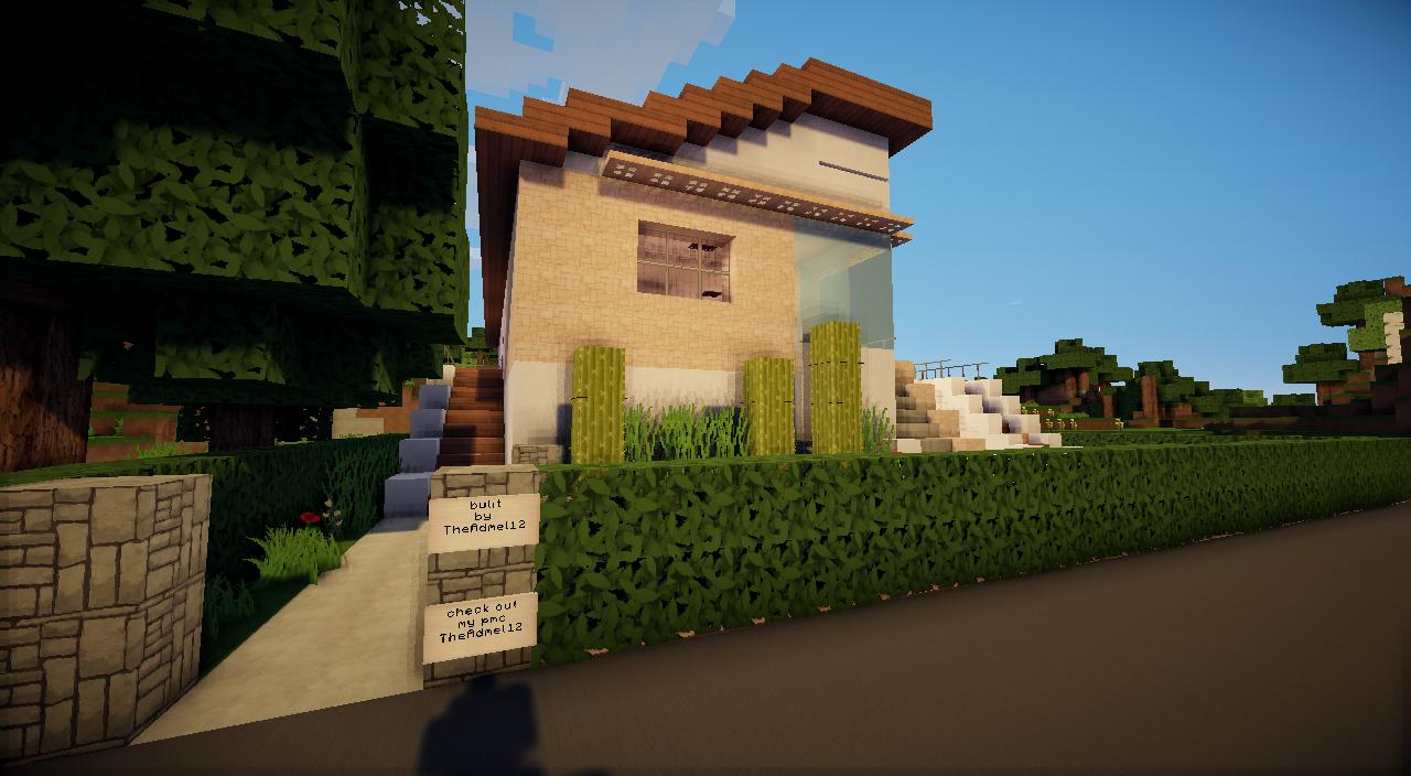 modern house /france cannes house Minecraft Map