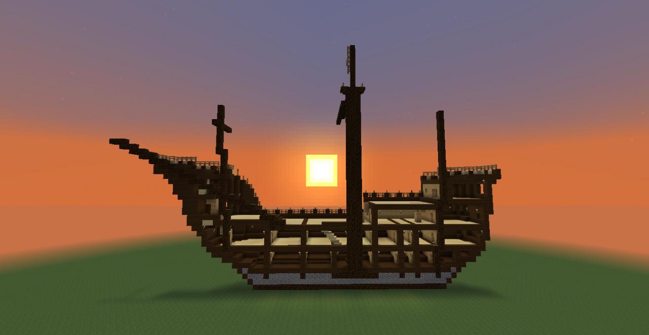 Ship Structure - Santa Maria Minecraft Map
