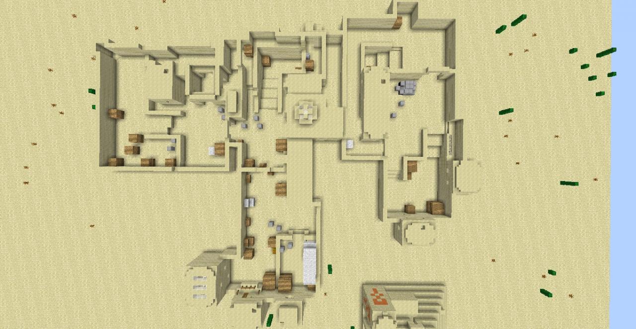 De_dust - Minecraft Edition Minecraft Map