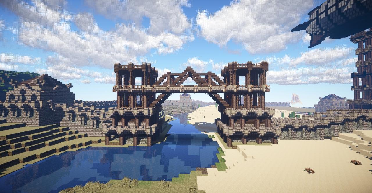 River Gate Bridge Minecraft Map