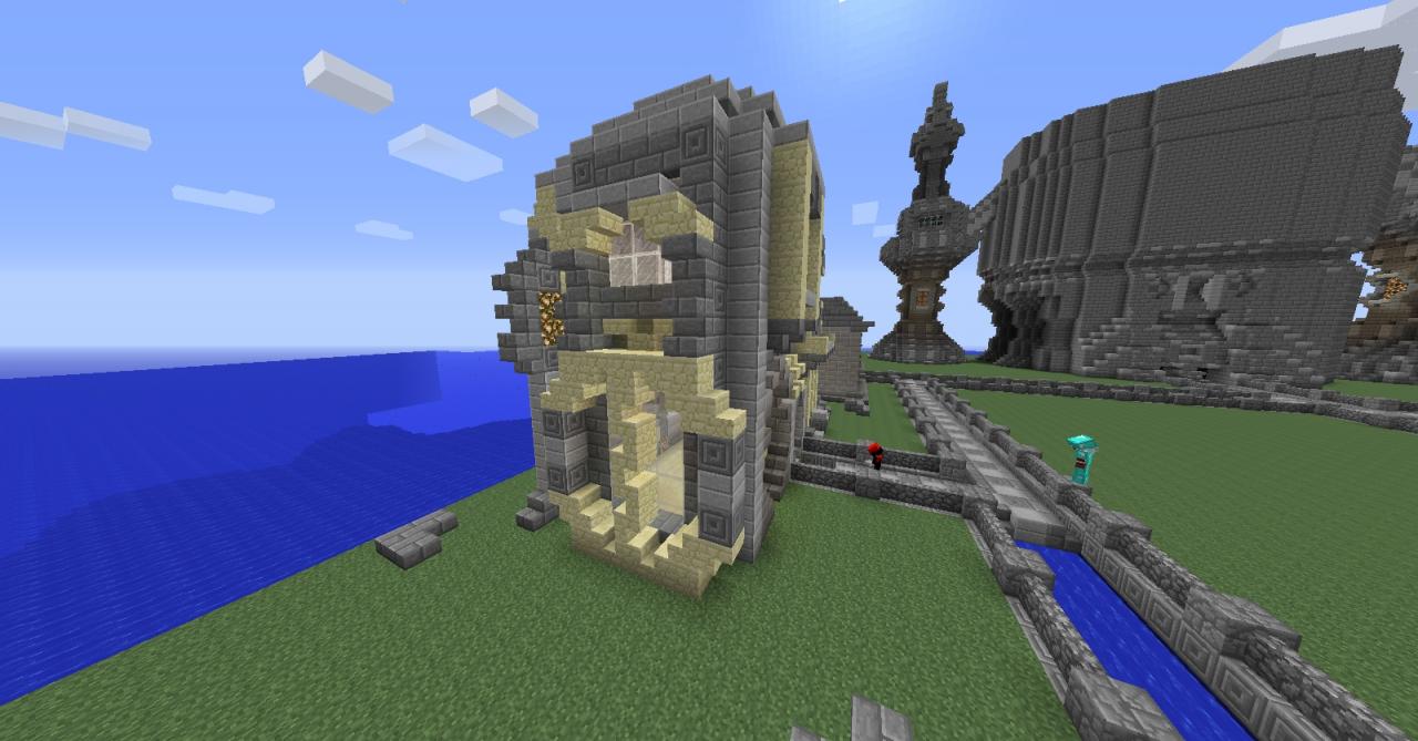 Shop of Stone and Sandstone Minecraft Map