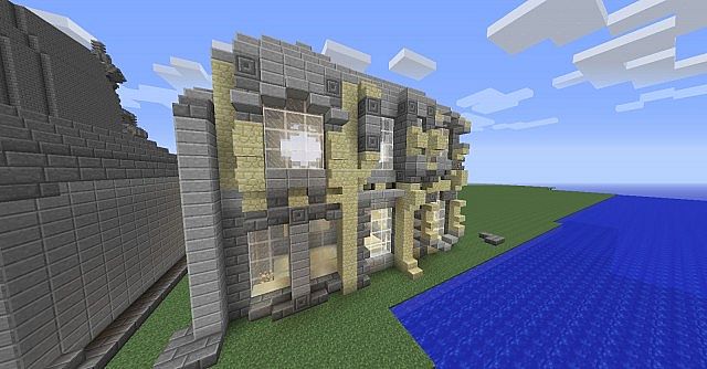 Shop of Stone and Sandstone Minecraft Map