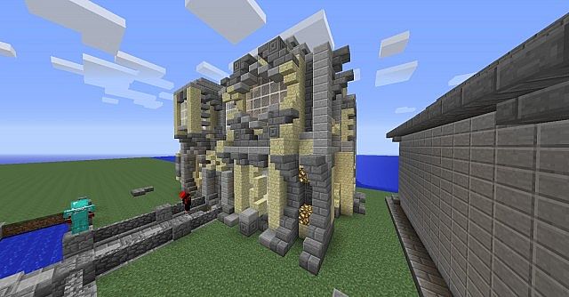 Shop of Stone and Sandstone Minecraft Map