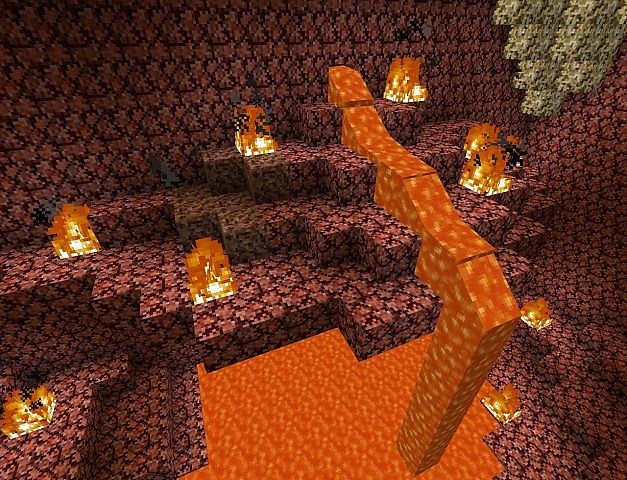 Mini Nether 30x30 Minecraft Map