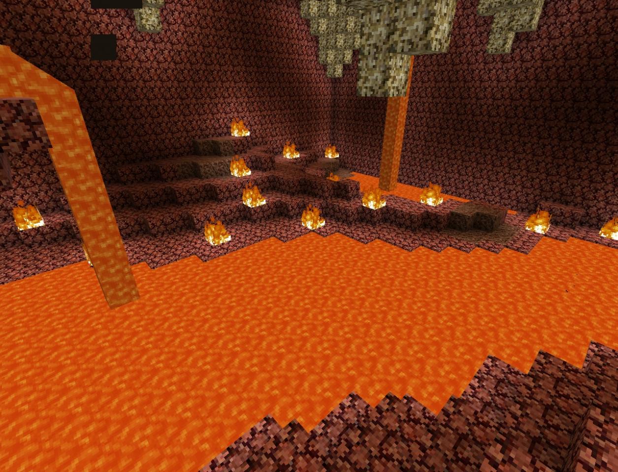 Mini Nether 30x30 Minecraft Map
