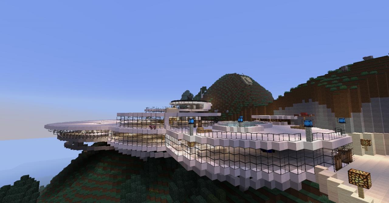 CliffSide House1 Minecraft Map