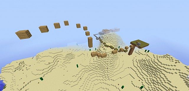 Super Parkour World Minecraft Map