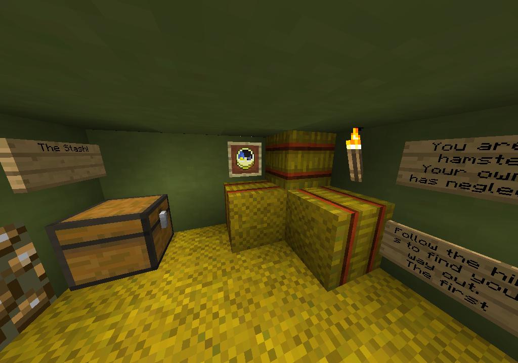 Escape The Hamster Cage!!! Minecraft Map