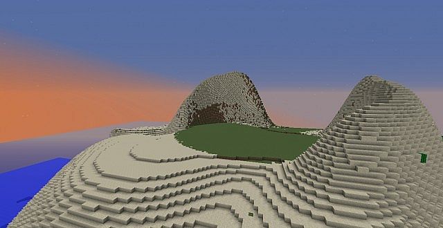 The Island - a beautiful desert island with ideal flat land to build on ...