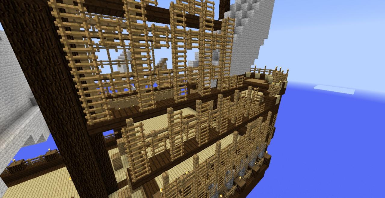 Ship Structure - Santa Maria Minecraft Map
