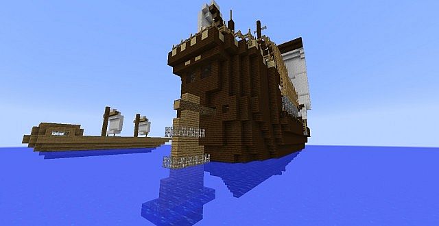 Ship Structure - Santa Maria Minecraft Map