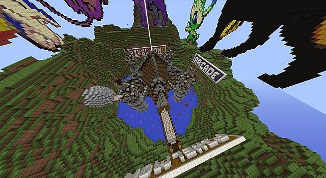 kiwi's pixelmon server's hub Minecraft Map