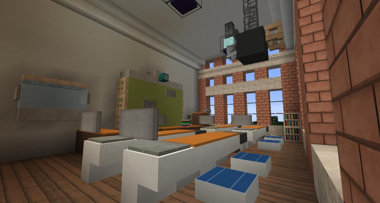 Ironhurst Elementary School Minecraft Map