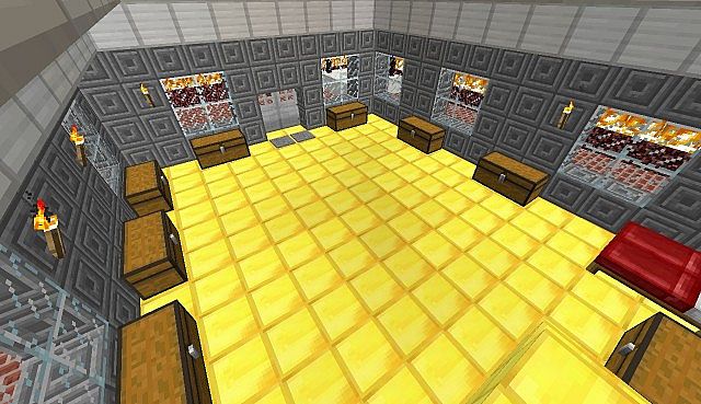 Best Gold House Minecraft Map